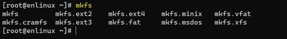 mkfs command examples and usages in Linux - Enlinux